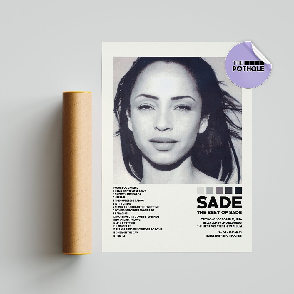 The Best Of Sade Sade Poster